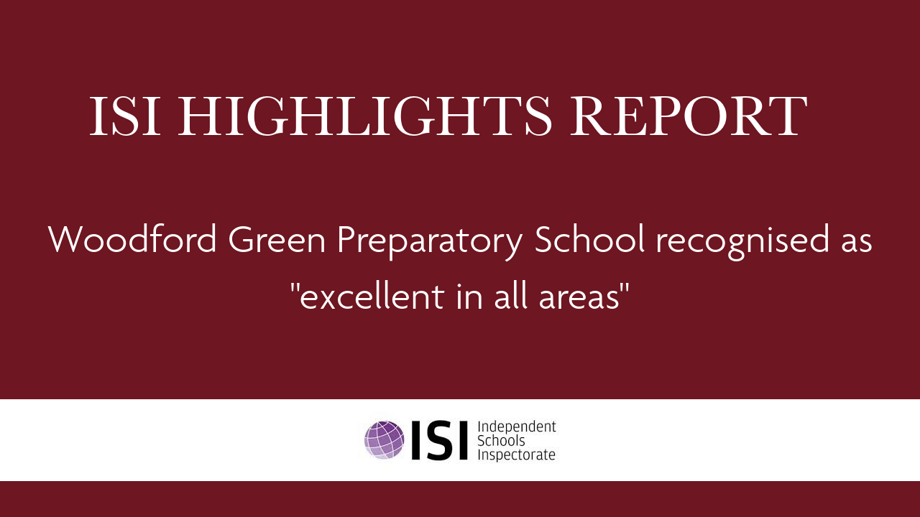 ISI Inspection Report Highlights - News Blog - Woodford Green ...
